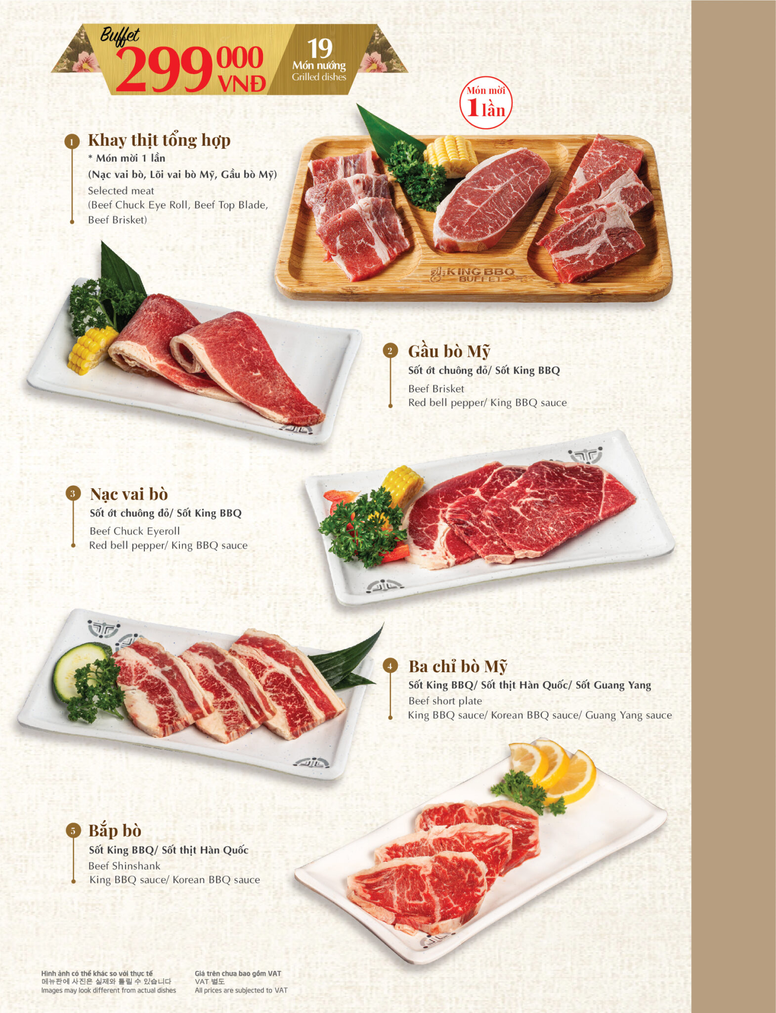 Review Buffet King BBQ chi tiết 2026: Bảng giá, menu & Bí quyết ăn ...
