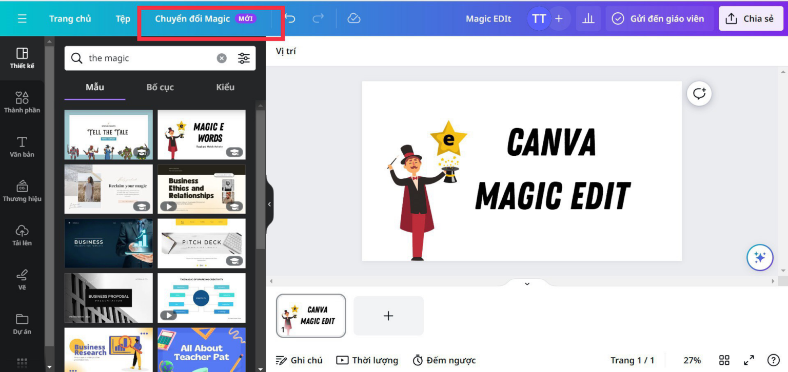 Hướng dẫn chi tiết cách dùng tính năng AI trên Canva (Magic Studio) từ ...